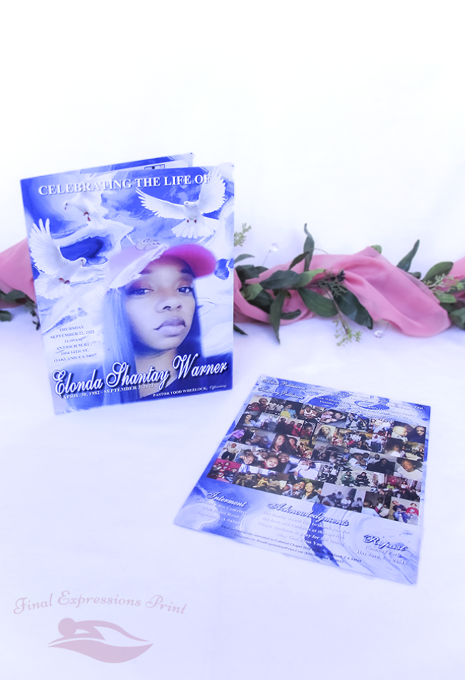 Funeral Memorial Program | Final Expressions Print